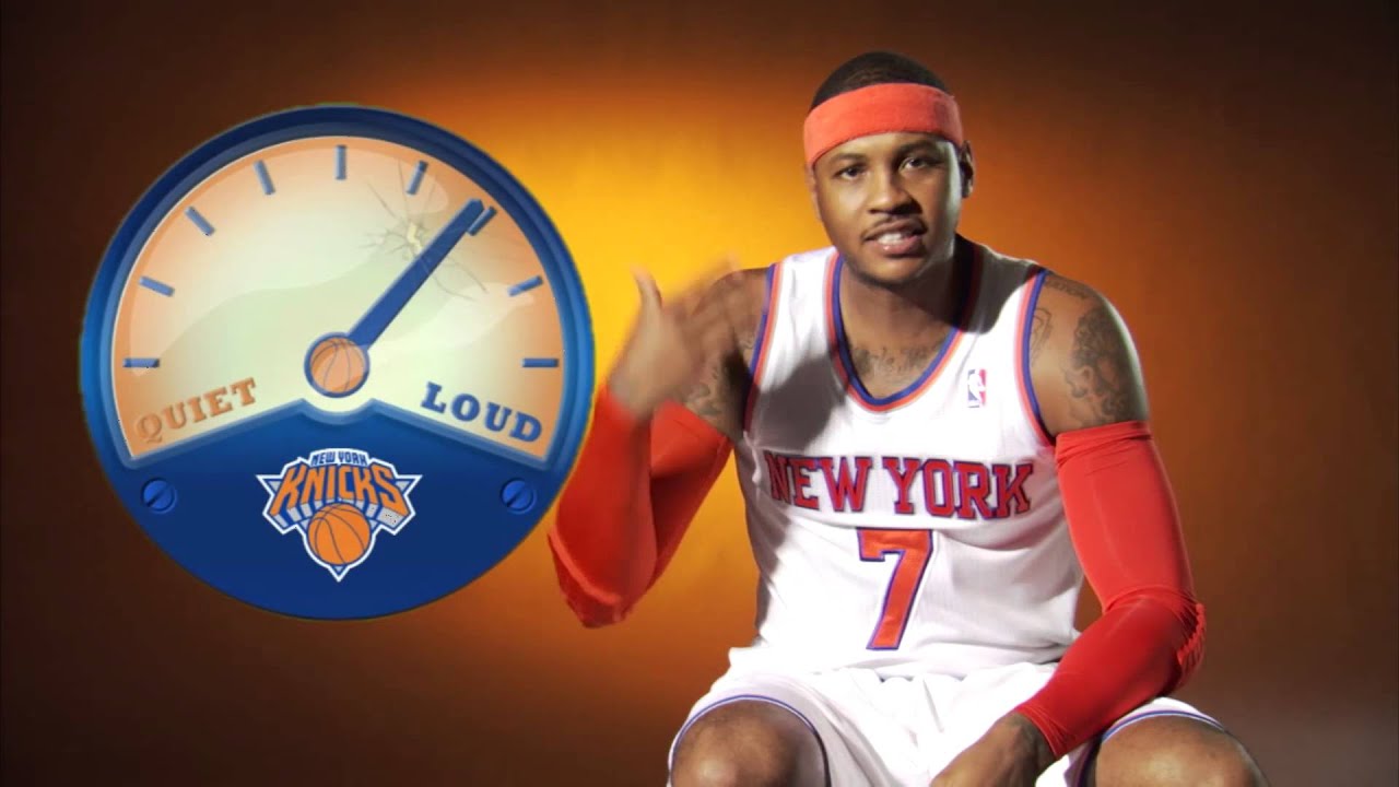 New York Knicks REAL Noise Meter - YouTube