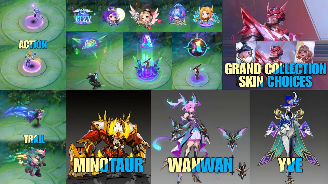 Yve New Skin,Wanwan 11.11/Legends Skin,Minotaur New Skin,New Battle ...