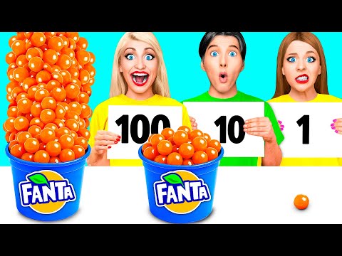 100 Katmanlar Gida Mücadelesi | Mutfakta Komik Durumlar Multi DO Best