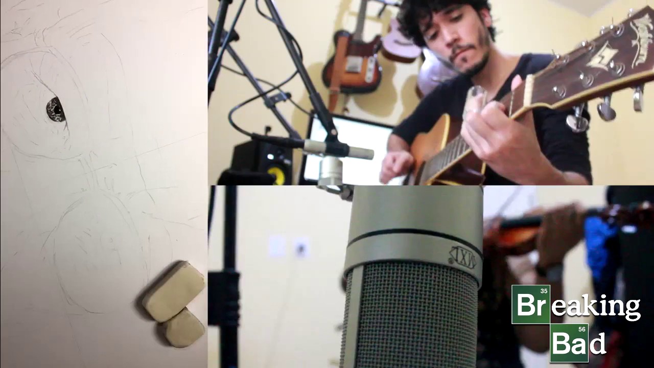 Breaking bad theme (violin, guitar and designer) - YouTube