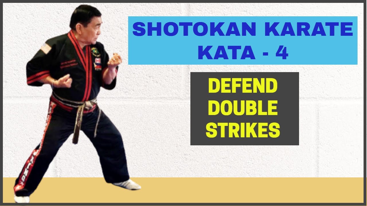 Learn Shotokan Karate - Kata 4 - YouTube