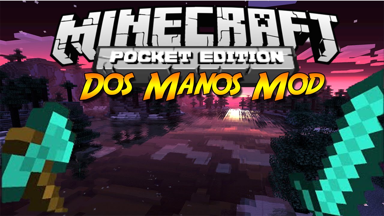Dos Manos Mod V2.2 | Minecraft PE 0.11.0 (Dual Wielding) (Mine and ...