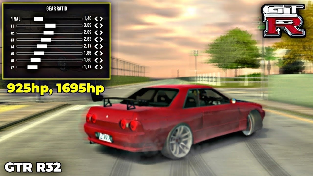 GTR R32 DRIFT SETUP FULL TUTORIAL| GEAR BOX RATIO | SUSPENSION|DRIFT ...