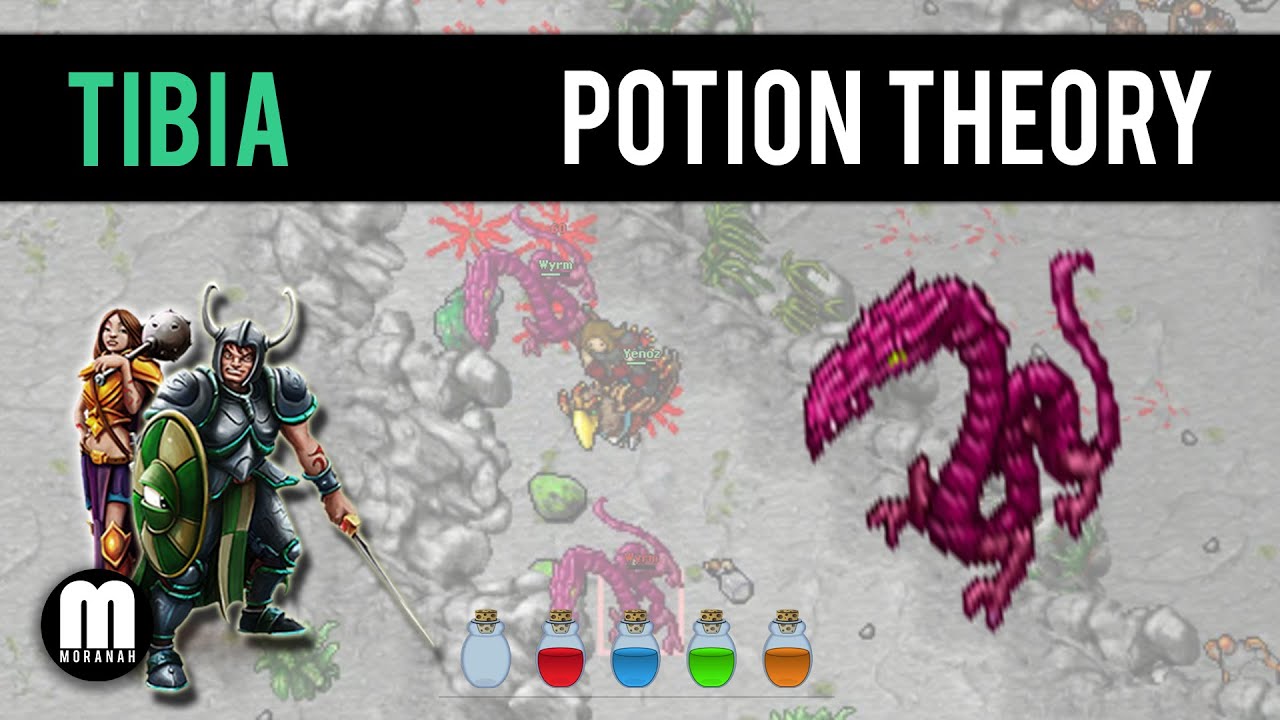 Potion Theory - Elite Knight hunting Wyrms - Tibia #62 - YouTube