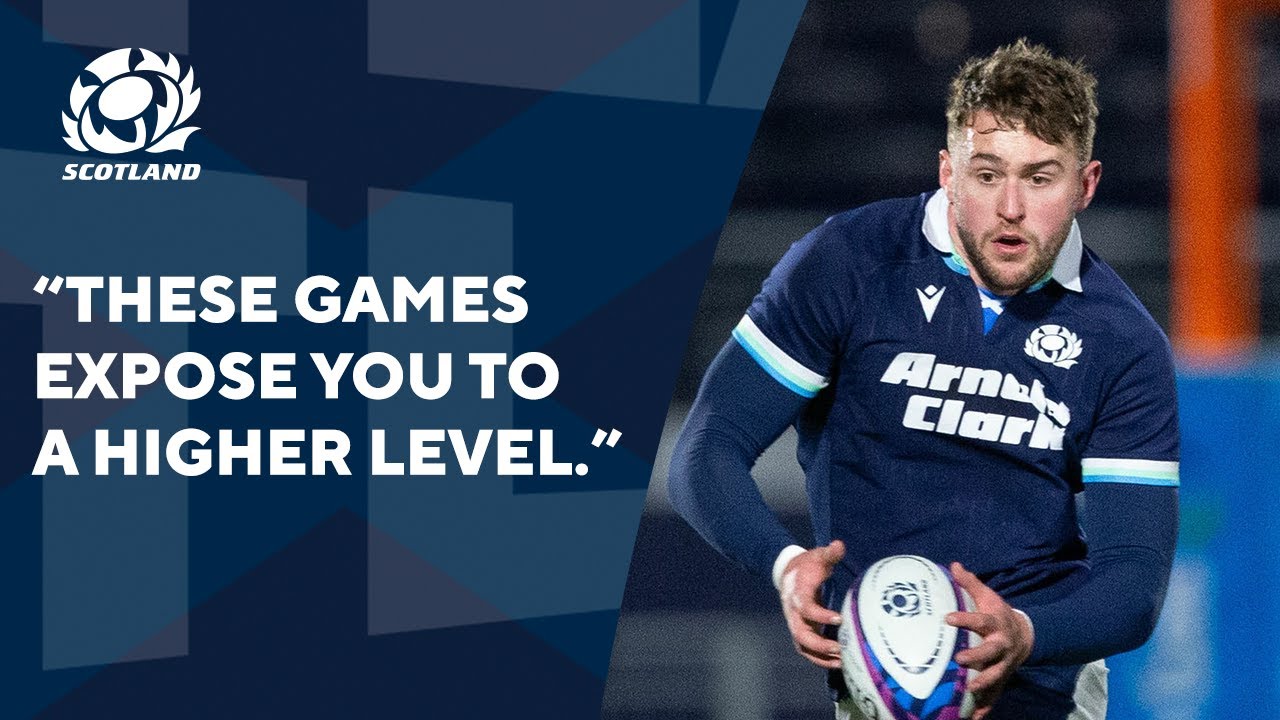 Ollie Smith & Gregor Townsend | Post Match Reaction | Emerging Scotland ...