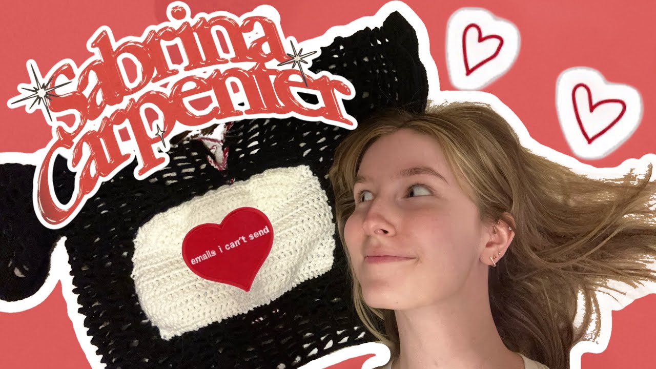 CROCHET WITH ME! Sabrina Carpenter Inspired Top for the # ...
