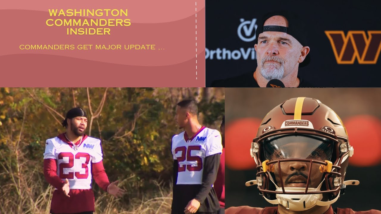 Washington Commanders Get READY for a MAJOR Boost! - YouTube