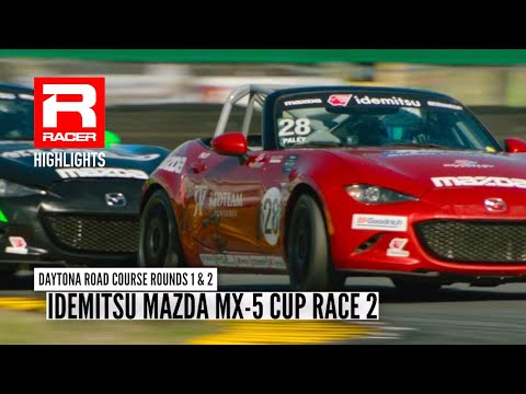 Mazda MX-5 Cup 2023 | Round 2 - Daytona Road Course | Race Highlights
