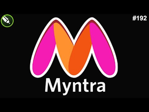 How to Make Myntra logo in CorelDRAW || Corel Draw me MYNTRA ka logo ...
