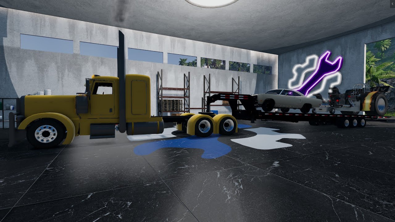 Picking Up ABANDONED Pulling Tractor & 440 Roadrunner W/Peterbilt 389 ...