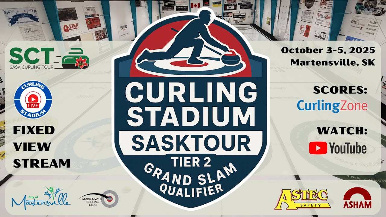 Steve Laycock vs. Randy Bryden - Draw 7 - Curling Stadium SaskTour Tier ...