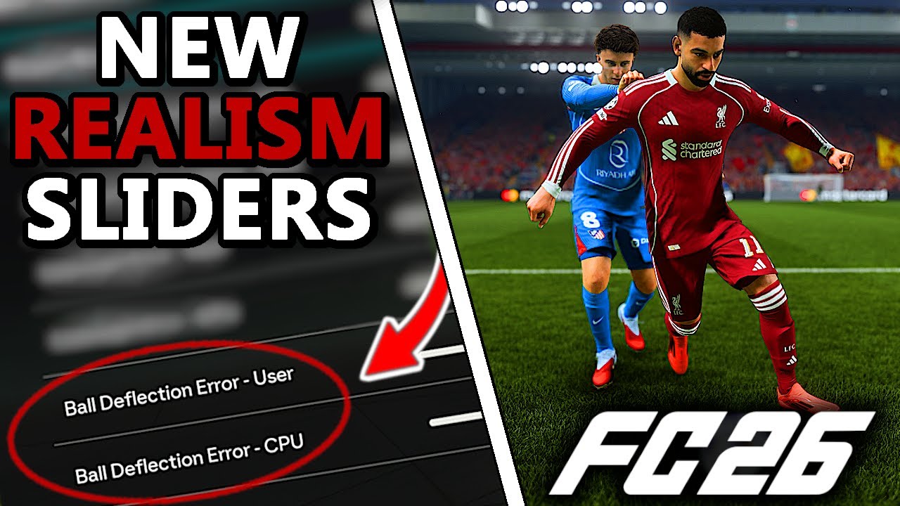 How to Make FC 26 Realistic | Best Realism Sliders & Settings - YouTube