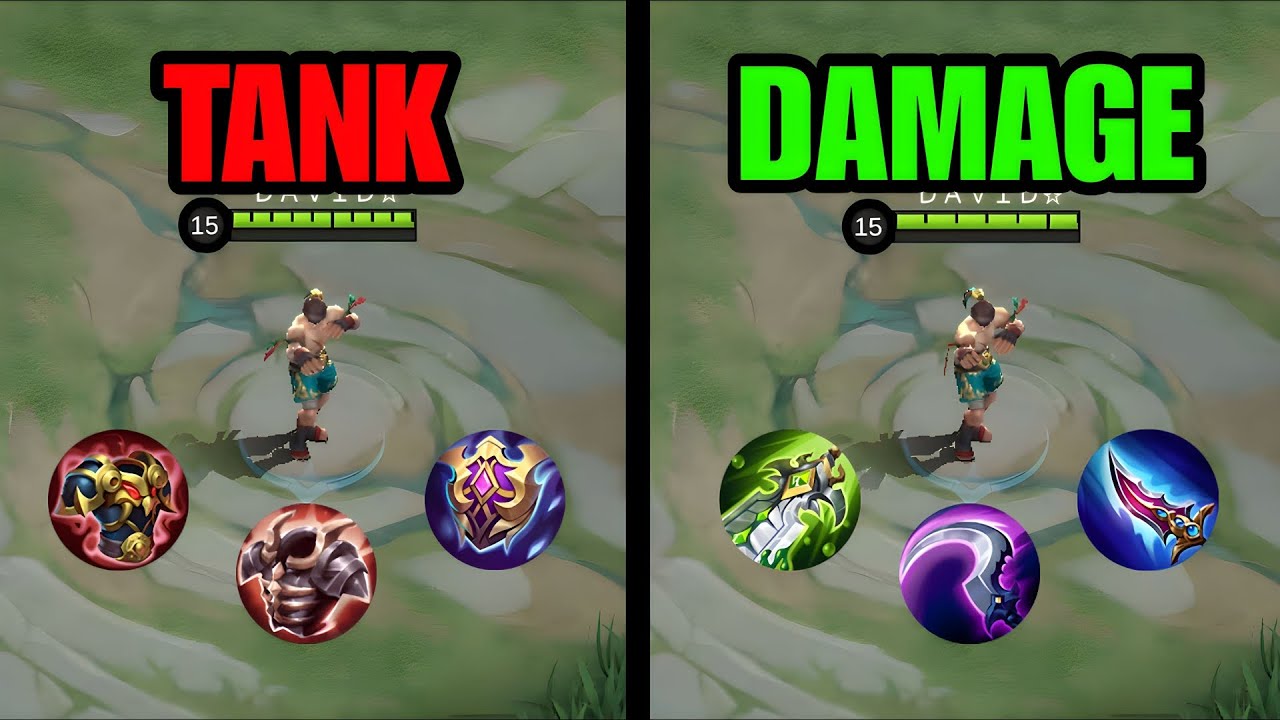 tank vs damage build chou - YouTube