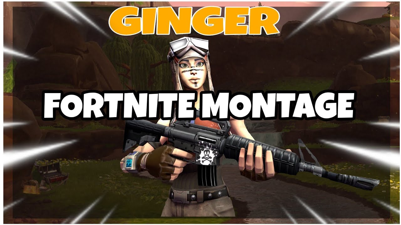 THE BEST GINGER FORTNITE MONTAGE - YouTube