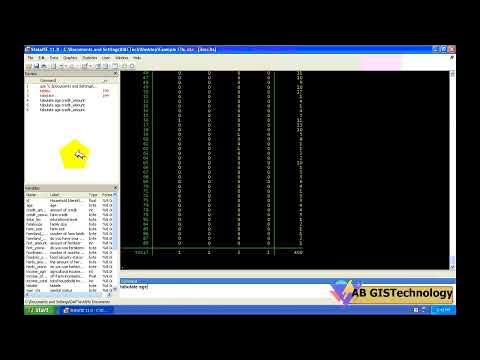 STATA AMHARIC TUTORIAL VOLUEM I PART 2 - YouTube