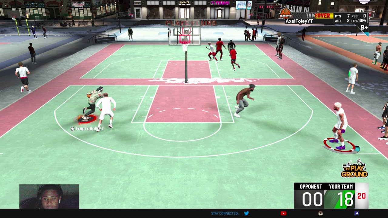 2K Park Chronicles: 2 98 OVERALLS Take OVER the Park - YouTube