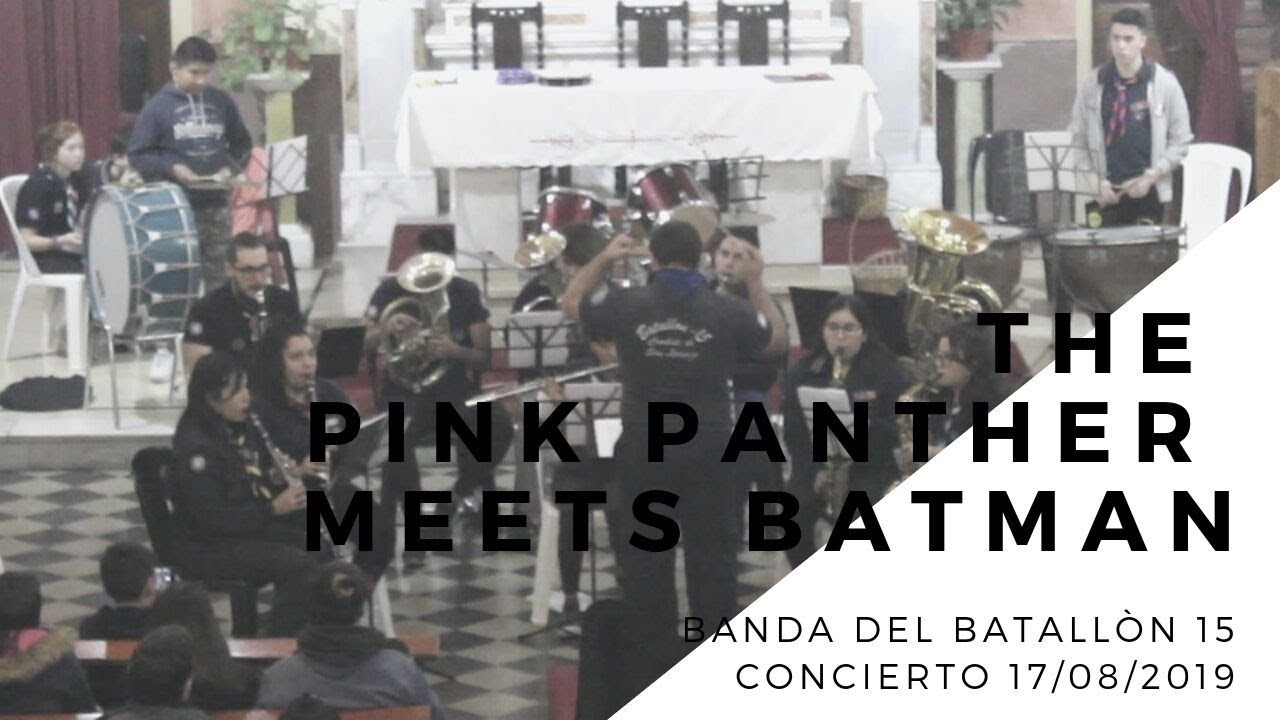 Banda del Batallón 15 - The Pink Panther meets Batman Chords - Chordify