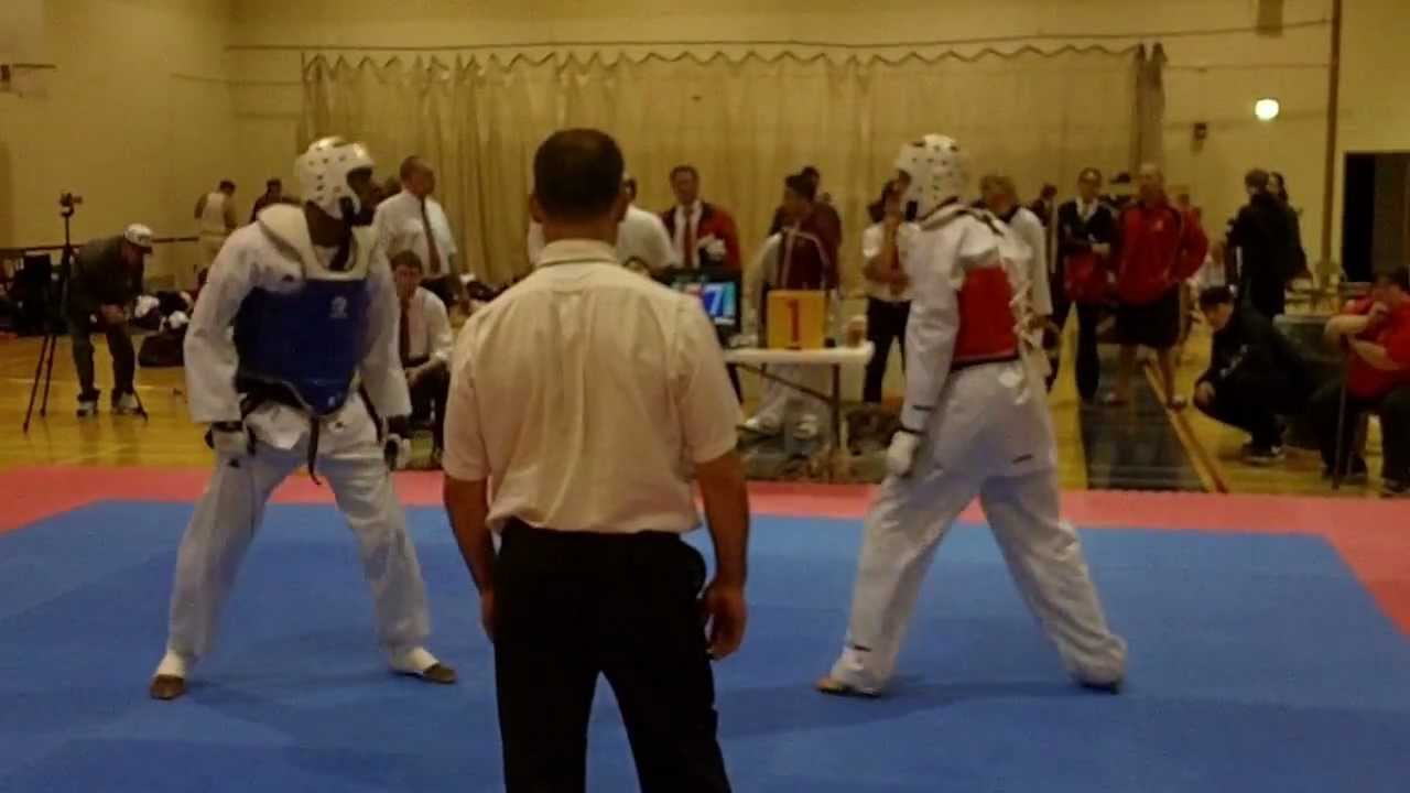 Jordan Relford rnd 1 (finals) 2012 ISU Taekwondo Championships - YouTube