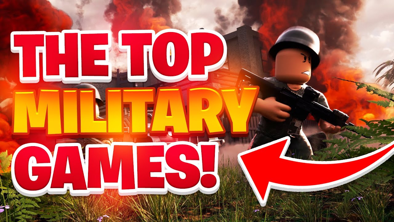 Top 5 Military Games to Play in Roblox in 2023!🪖🎖️ - YouTube