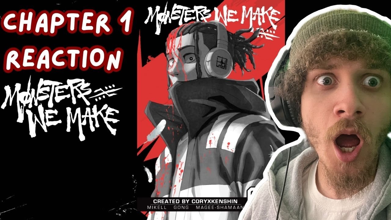 REACTING TO CHAPTER 1 OF @CoryxKenshin MANGA! (Monsters We Make) - YouTube