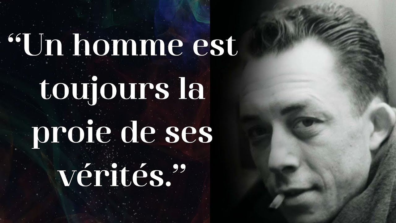 Les plus belles citations d'Albert Camus l Ses plus belles pensées ...