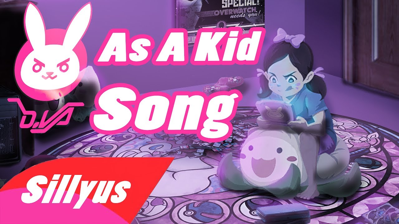 Dva Themed Song | Dva's Childhood As A Gamer | Lazy In Her Room - YouTube