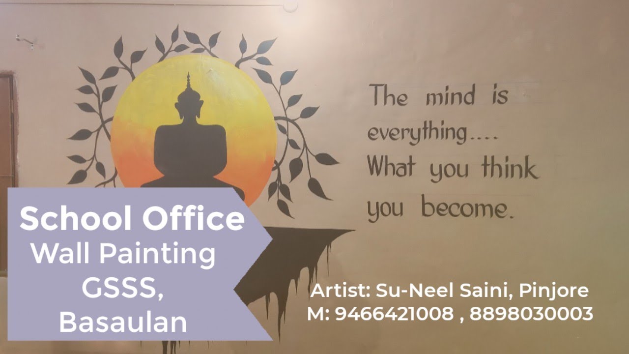 Principal office wall Painting - YouTube