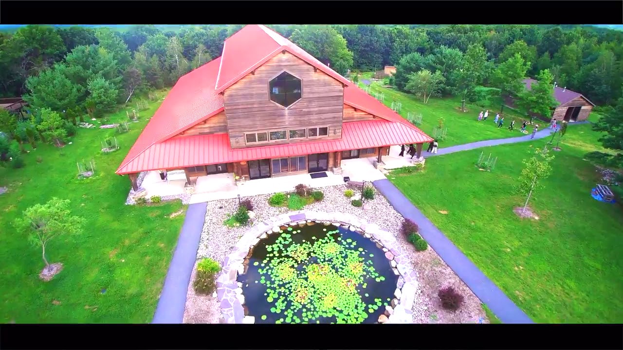 Blue Cliff Monastery Airial view - YouTube