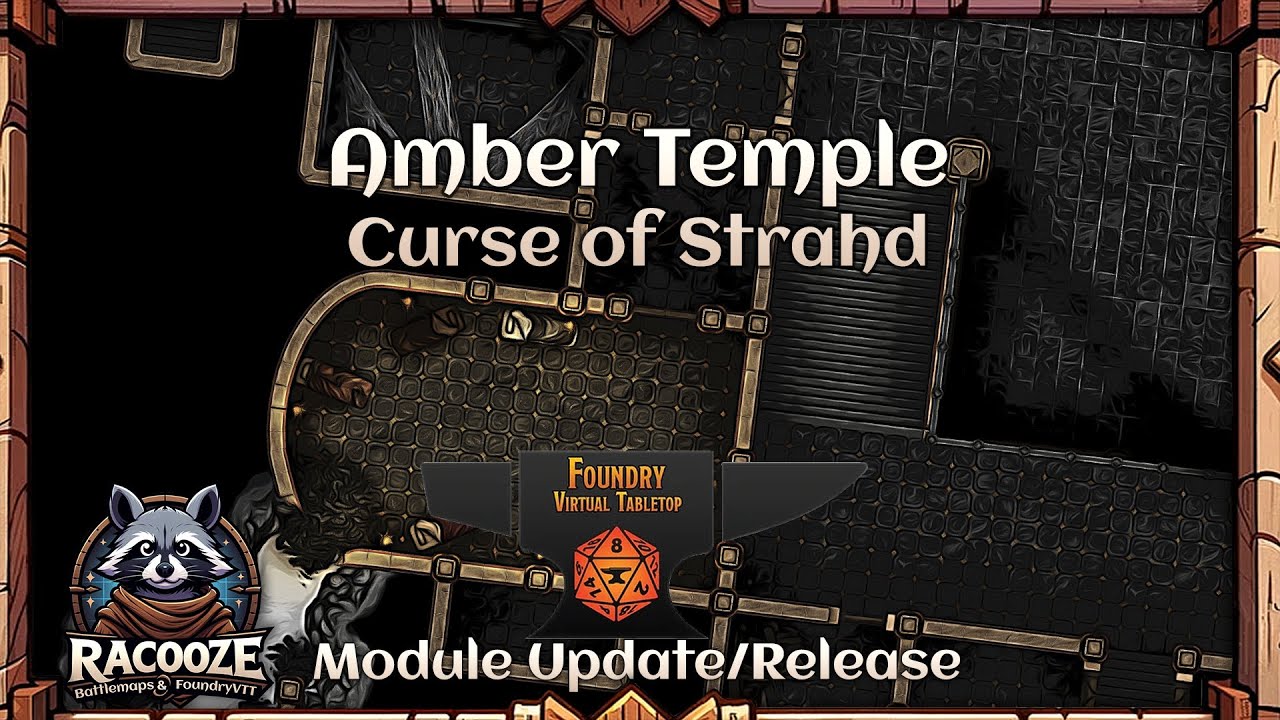 Amber Temple - Curse of Strahd - FoundryVTT Timelapse - YouTube