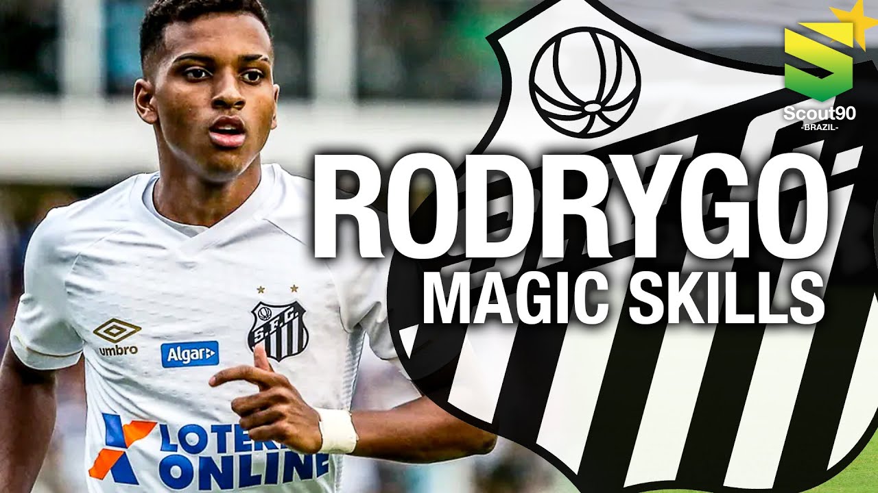 Rodrygo - Magic Skills & Gols Incríveis pelo Santos | HD - YouTube