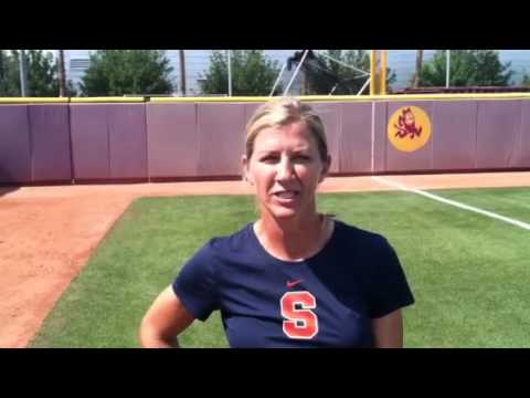 Leigh Ross ASU Recap - Syracuse Softball - YouTube