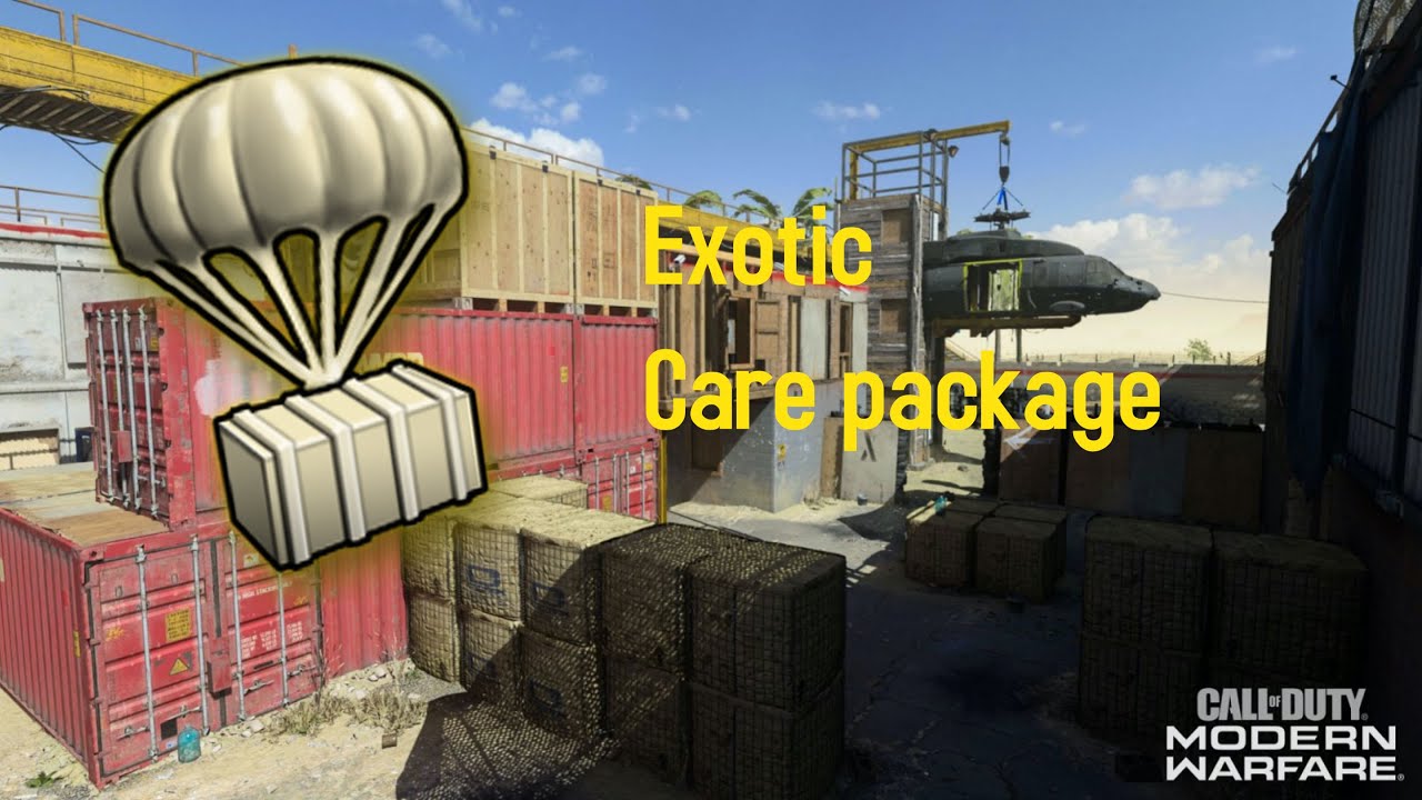 Exotic Care Package!|Call of Duty MW - YouTube