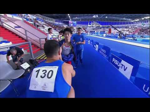 Andrea Ruso. 2019 Universiade. AA. VT