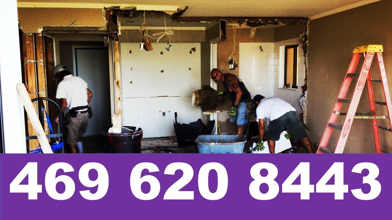 Water Damage Help Dallas TX - Call This Number 469-620-8443 - YouTube