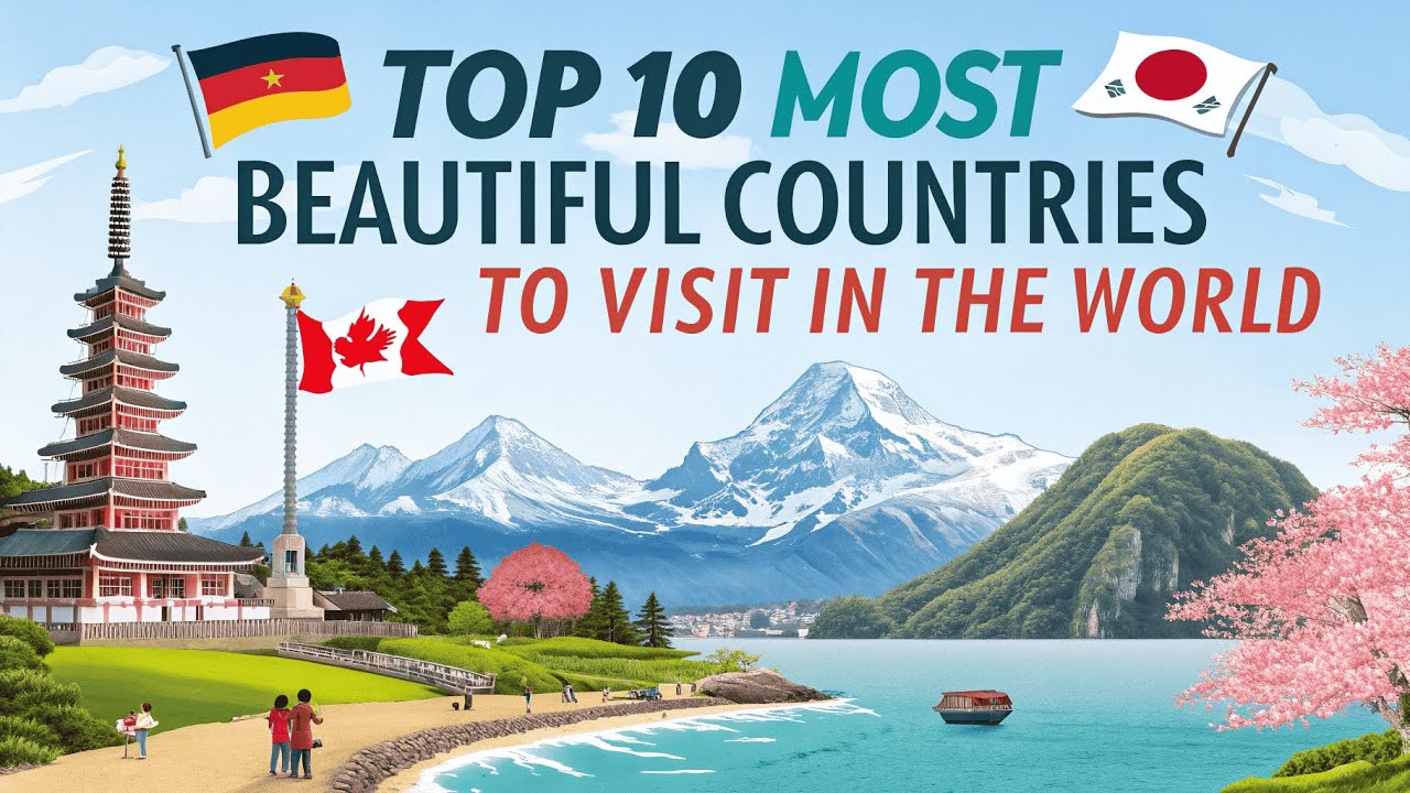 Top 10 Most Beautiful Countries to Visit in the World - YouTube
