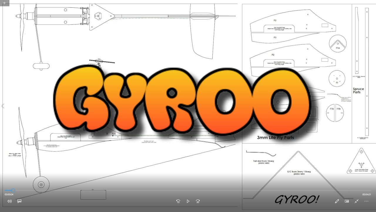 Gyroo Autogyro build Video - YouTube