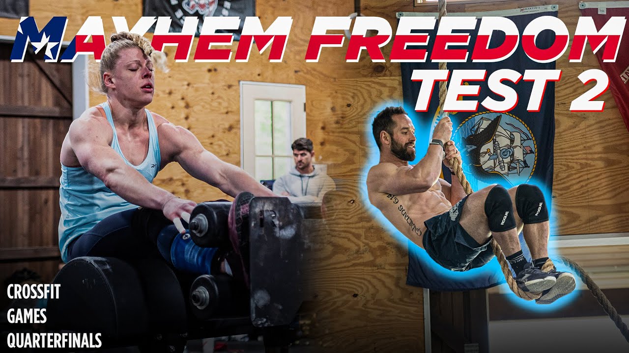 *WORLD RECORD* MAYHEM FREEDOM’s TEST 2 // CrossFit Games Quarterfinals ...