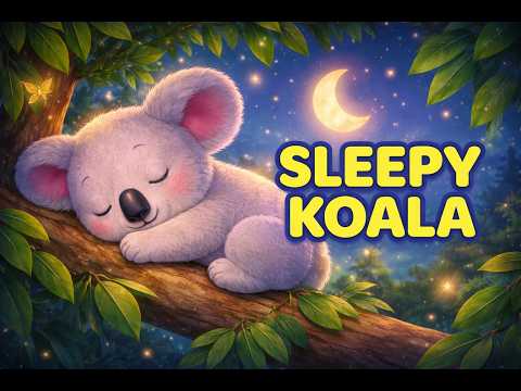 Sleepy Koala Lullaby 🐨🌙 | Baby Sleep Music | Bedtime Song for Babies & Toddlers