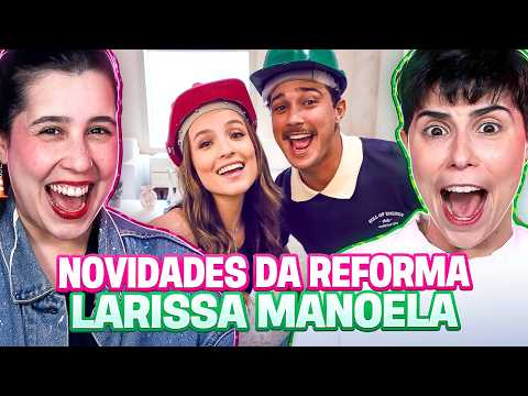 A REFORMA DA CASA DA LARISSA MANOELA! | react