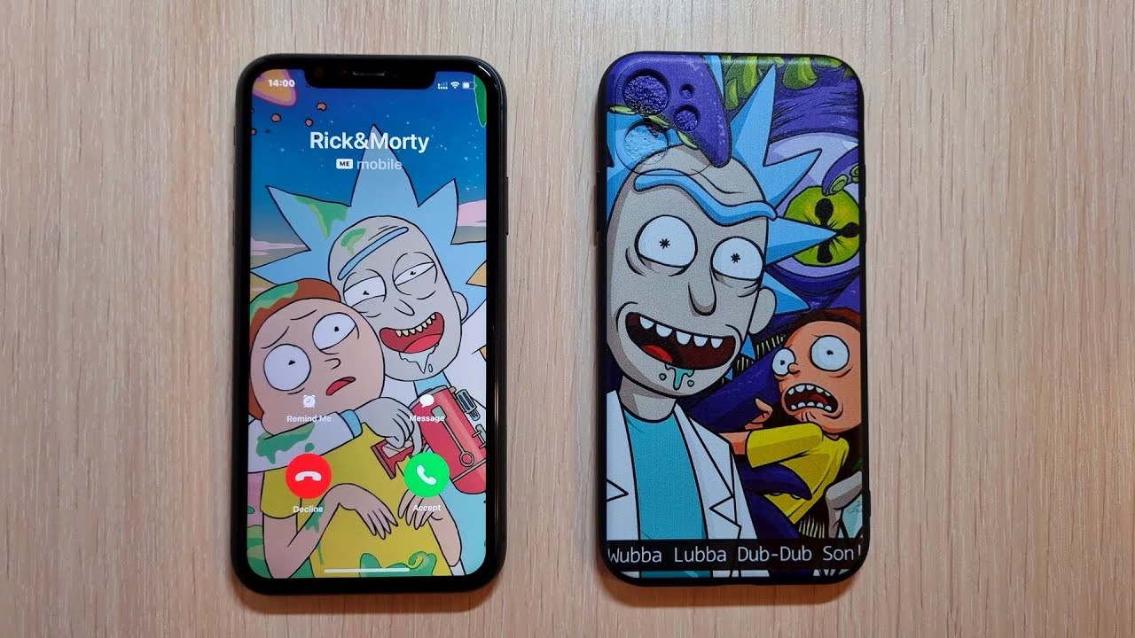 Rick & Morty iPhone 11 Incoming Call - YouTube