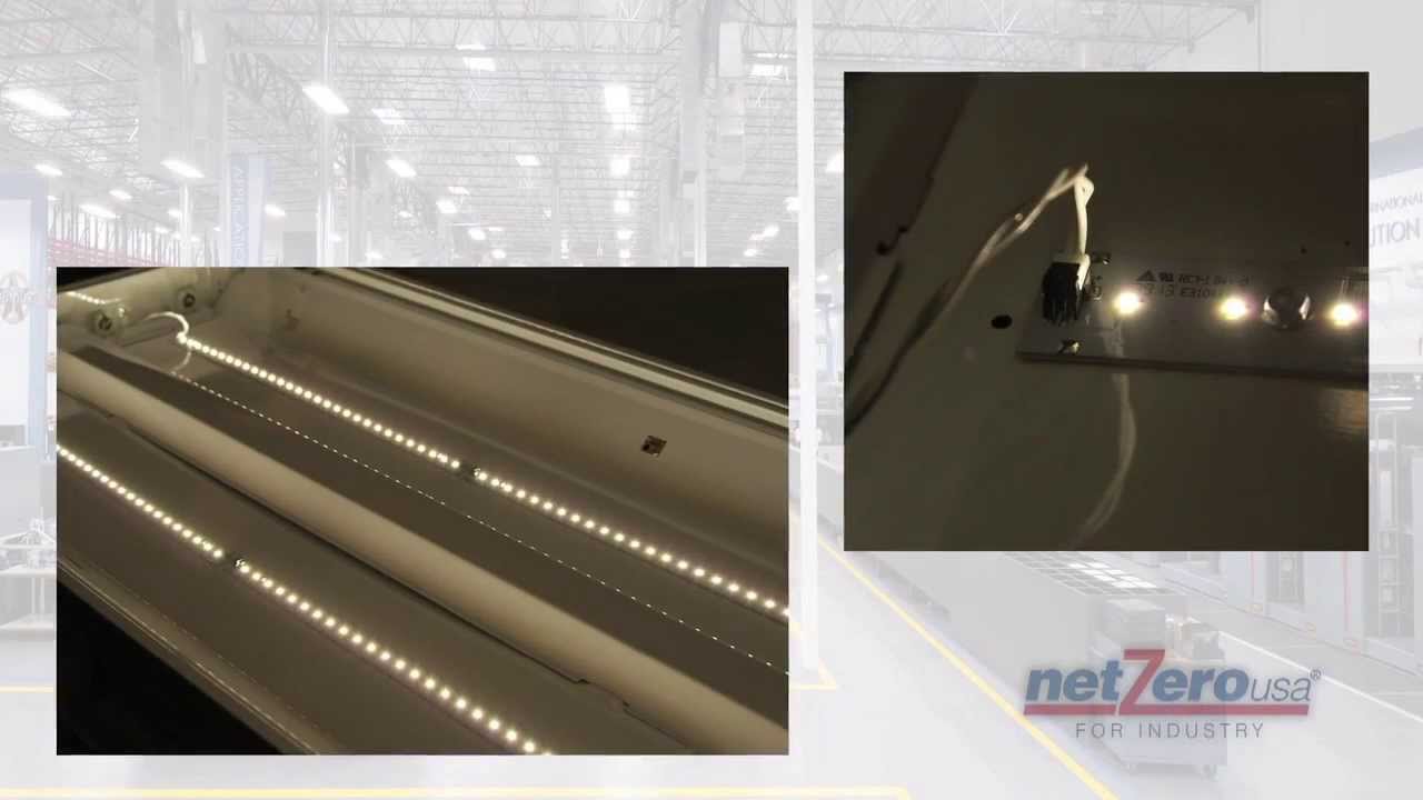 Net Zero USA T5 and LED Lighting - YouTube