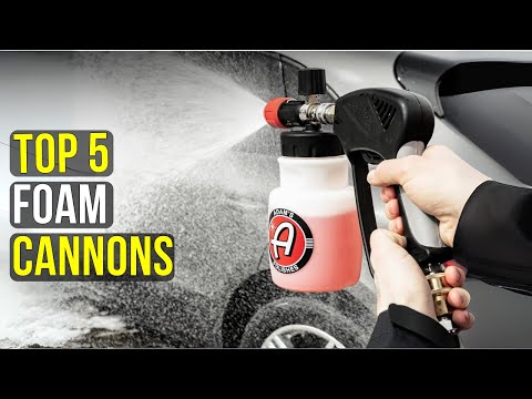 🚗 Top 5 Foam Cannons: Which One Saves You the Most Time?