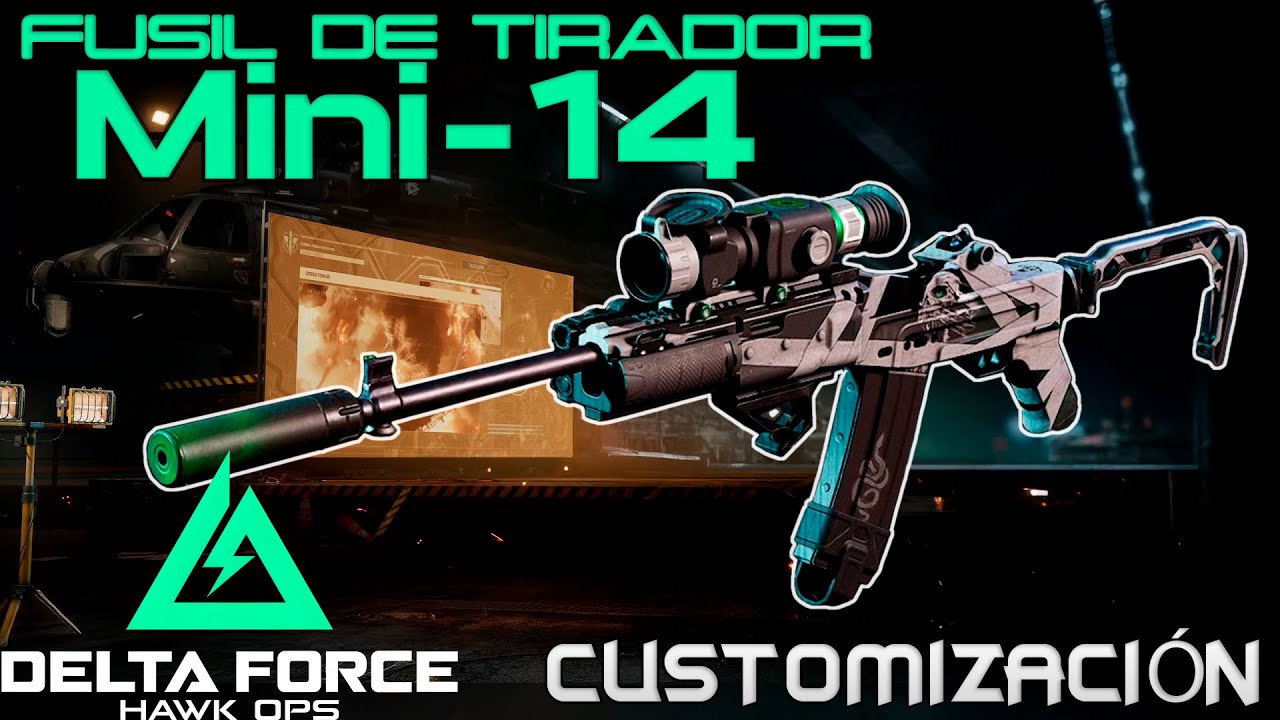 Mini-14 | El Rifle de TIRADOR Más RÁPIDO en Delta Force | Guía y ...