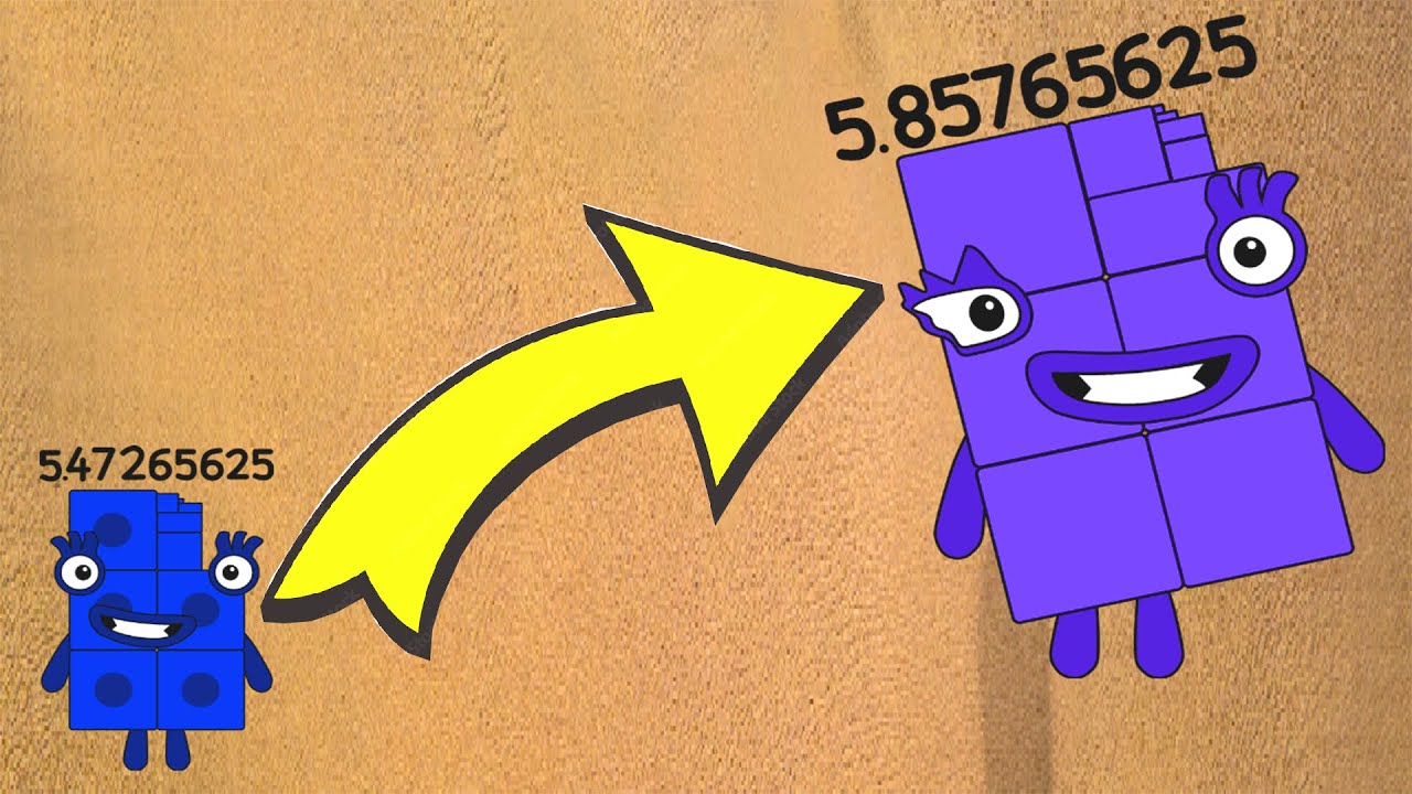 Numberblocks Band 256ths But band 141 to band 150 - YouTube