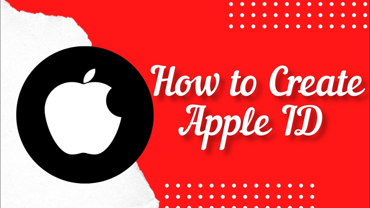 How to create an Apple ID - YouTube
