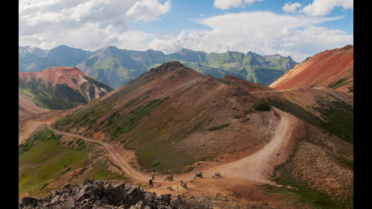 2015-08-11 Engineer Pass, Ouray, Corkscrew Gulch DR350S DR-Z KTM 525 ...