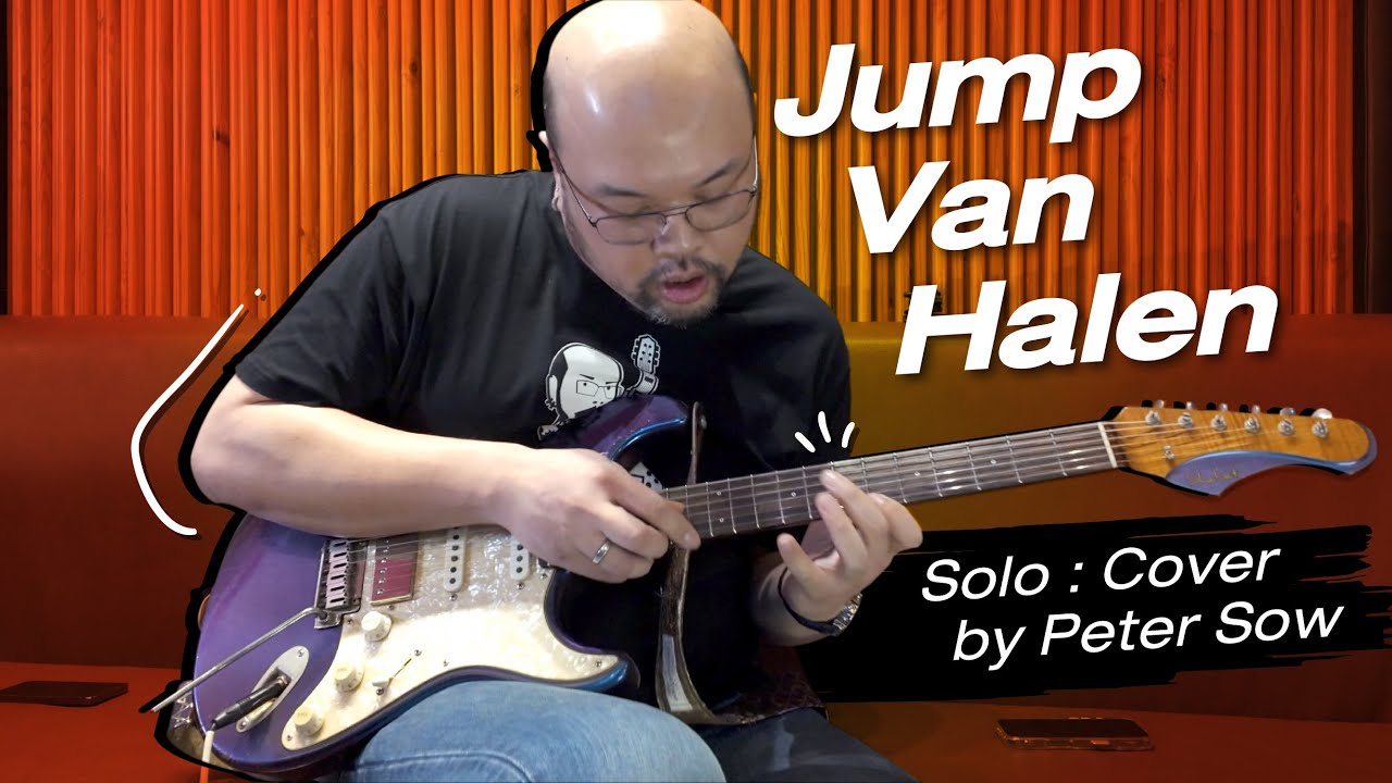 Jump - Van Halen : Solo Cover by Peter Sow - YouTube