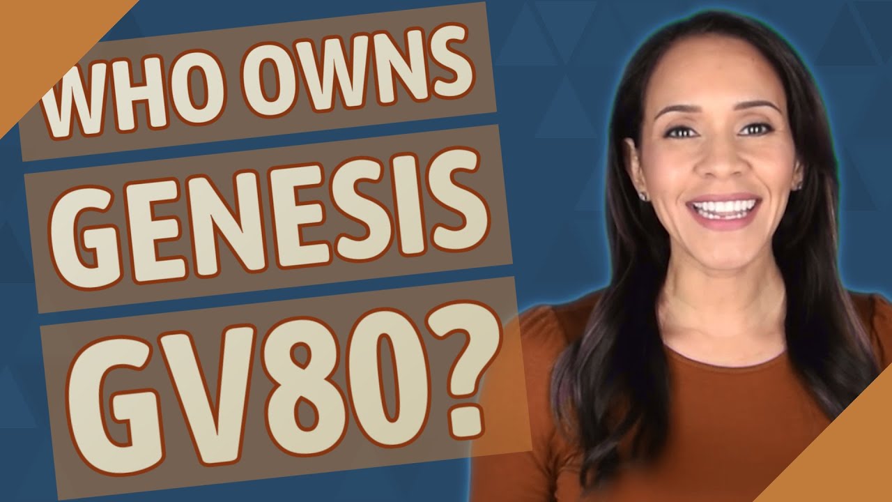 Who owns Genesis GV80? - YouTube