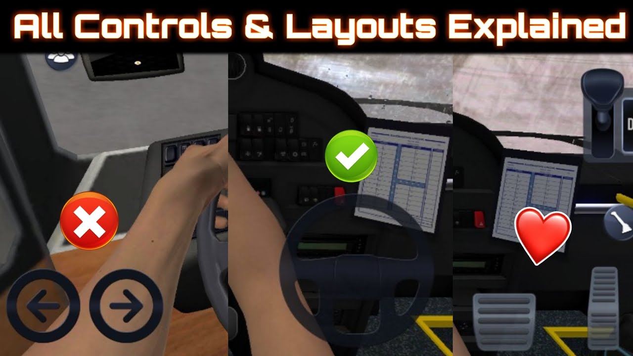 Bus Simulator Ultimate India All Controls Settings Explained 😱 | Bus ...