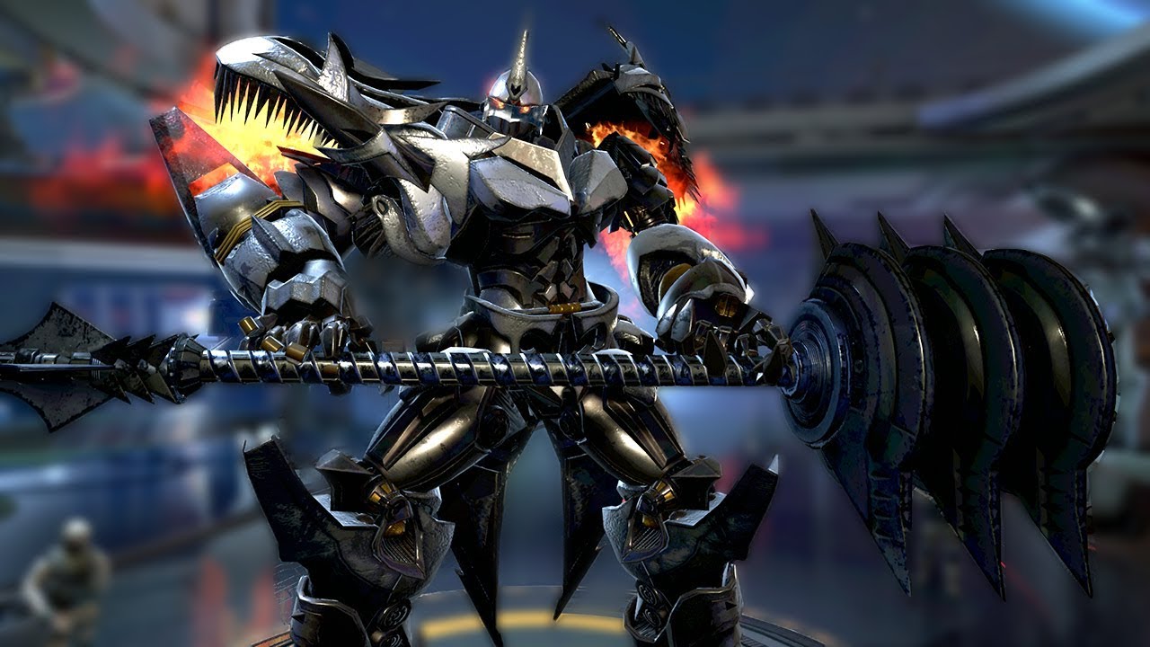 Grimlock Age of Extinction - Mace Weapons Challenge Gameplay ...